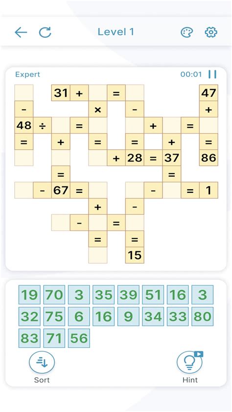Iphone 용 Math Crossword Puzzle 다운로드