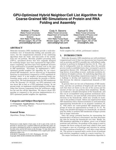 Gpu Optimized Hybrid Neighborcell List Algorithm For