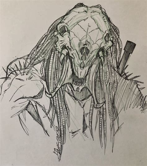 Predator Drawing