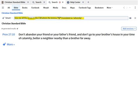 Why Didnt This Smart Bible Search Work Logos Community