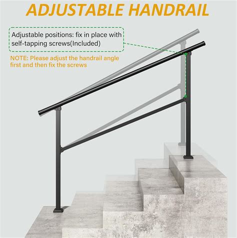 Roomtec 5 Step Handrails For Outdoor Steps Safety India Ubuy