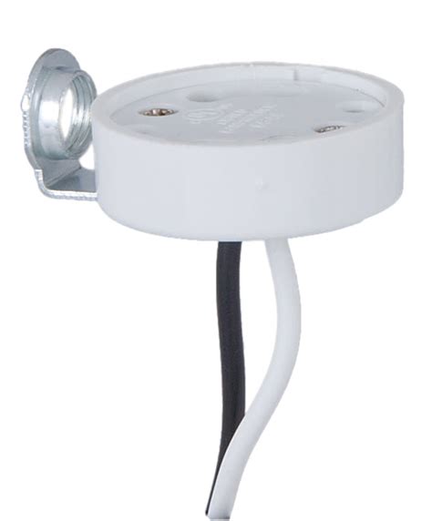 Cfl Self Ballast Gu 24 Socket With Side Mount 18ip Hickey And 24 Wire