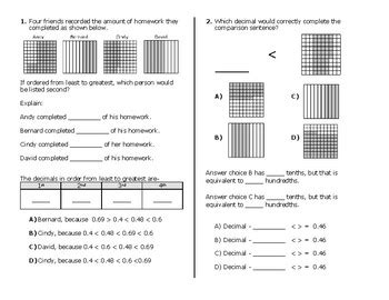 Comparing And Ordering Decimals Broken Down By Tracey Charanza TPT