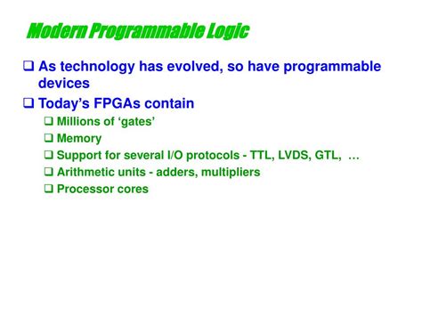 Ppt Reconfigurable Computing Fpga Structures Powerpoint