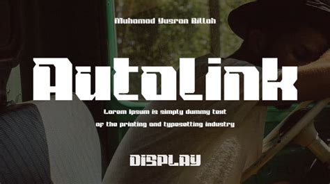 Autolink Font Download Free For Desktop And Webfont