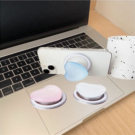Ins Love Magsafe Popsocket Magnetic Holder Stand With Cartoon Designs