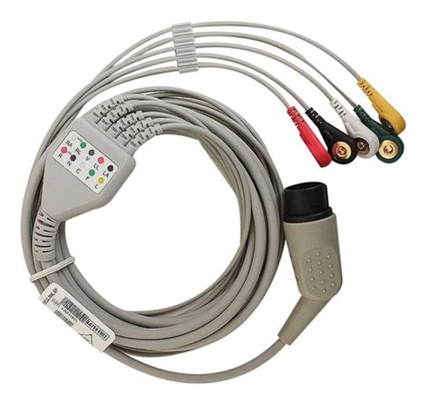Cable Ecg Tipo Snap 5 Derivaciones Bioecg Nk S5f Meses Sin Intereses