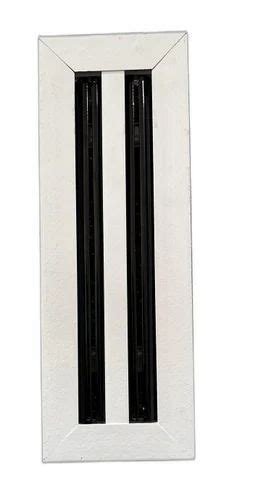 Powder Coated Aluminium Slot Diffuser Grill For Ac Shape Rectangle