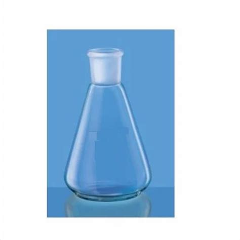 Borosilicate Glass Spherical Conical Flask With Joint 1000 Ml At 7300 Piece In Ambala