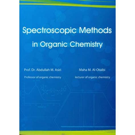Spectroscopic Methods In Organic Chemistry مكتبة دار حافظ