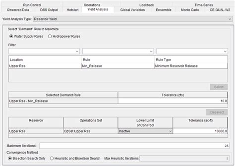 Ressim Yield Analysis Feature