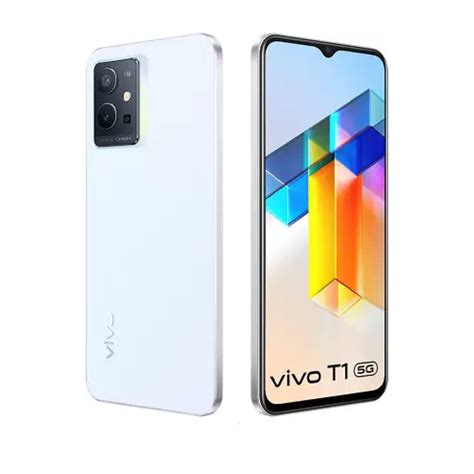 Vivo T G GB RAM GB Silky White Buy On EMI Card