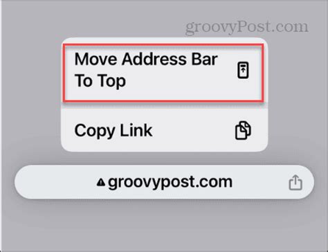 How To Move Chrome Address Bar To Bottom On IPhone