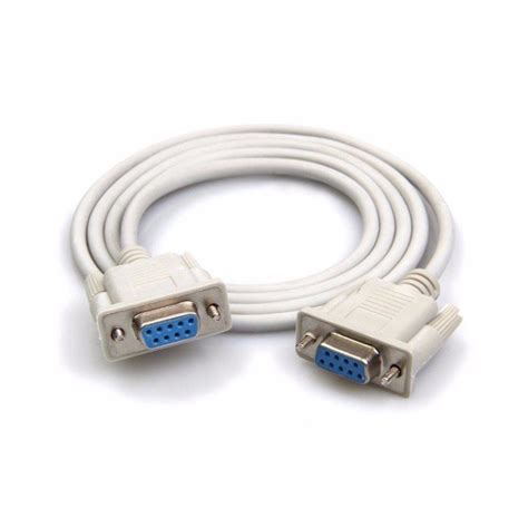 สาย Serial Rs232 Cable 9 Pin F F Cable Db9 เมีย เมีย ซีเรียล Rs232 Db9 Serial 9พิน แบบเมีย เมีย