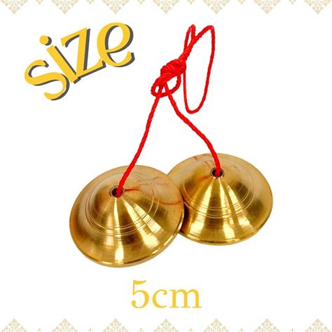 Thai Brass Cymbals Handmade Traditional Thai Musical Instrument For