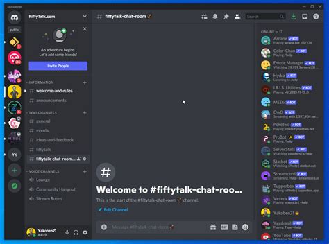 Discord Welcome Message Template