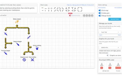 Webgrid Svg Building Tool Webgrid Is A Simple Web App That Lets You Create Tweak And Download