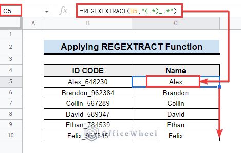Remove Everything After Character Using Google Sheets Formula