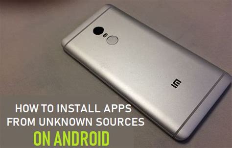 How To Install Apps From Unknown Sources On Android Techbout