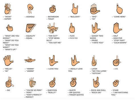Is The Middle Finger Sign Language