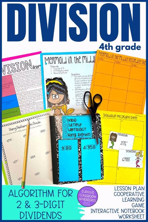 Dmsb Long Division Algorithm 3 Digit Game Practice Activities And
