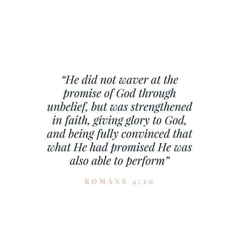 Stand Firm On Gods Promise And Worry Not For Faith In Him Will Give You New Strength Standup