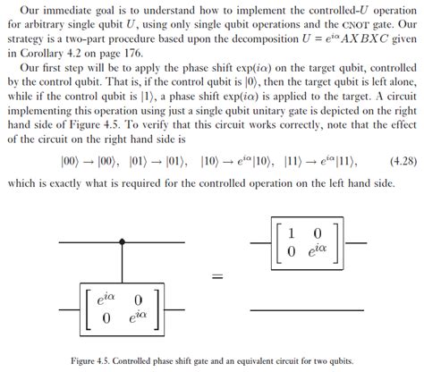 Nielsen And Chuang I Dont Understand The Rewriting Of The Controlled