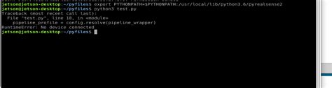 No Device Connected Error With D415 Connected To Jetson Nano Intel Realsense Help Center