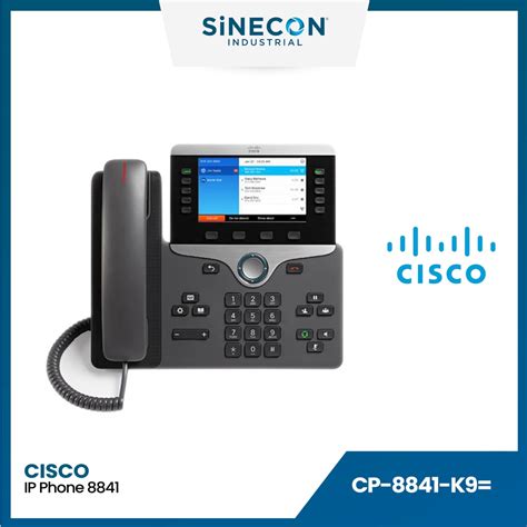 Cisco โทรศัพท์สำนักงาน Ip Phone 8841 Cp 8841 K9 Sinecon ศูนย์รวมสินค้าไอทีและเทคโนโลยี