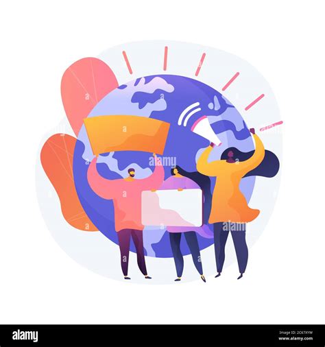 Ecology Activists Vector Concept Metaphor Stock Vector Image And Art Alamy