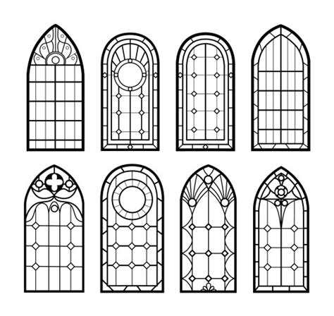 Stained Glass Vector Images And Graphics For Commercial Use Vectorstock