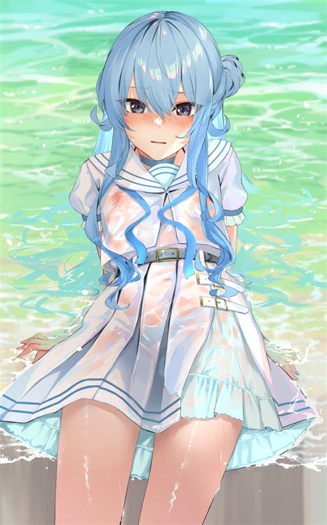 Hoshimachi Suisei Hololive Drawn By Hcz N Danbooru