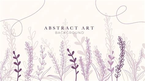 Premium Vector Lavender Flower Space Background