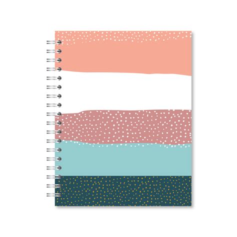 Large Designer Notebook 11” X 9” Ruled New Leaf Paper Roaring