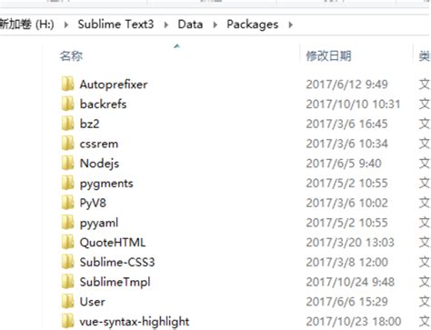 Sublime Text新建vue模板并高亮 Shenwenfang