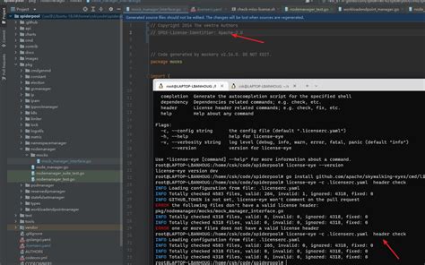 Eyes License Header Check Fails When The License Is Not Apache 20