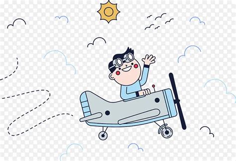 卡通飞行员矢量png图片素材下载图片编号qebdxoxy 免抠素材网