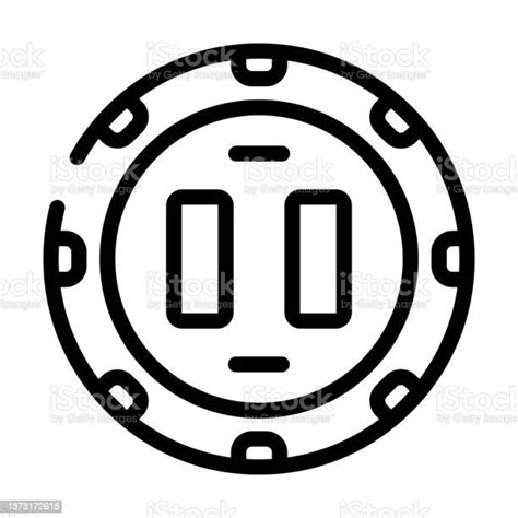 전원 플러그 얇은 라인 아이콘 기술 개념 격리 된 윤곽선 기호에서 에너지 연결 선형 아이콘 웹 디자인 및 앱에 대한 벡터 그림 기호 요소입니다 0명에 대한 스톡 벡터 아트