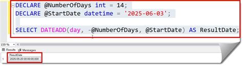 Sql Server Subtract Days From Date Sql Server Guides