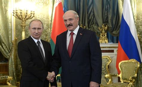 Встреча с Президентом Белоруссии Александром Лукашенко • Президент России