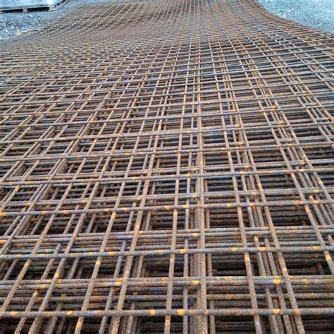 Reinforcement And Structural Steel In Construction Stock Image Image
