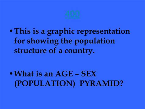 Ppt Ap Human Geography Unit 2 Test Review Population Powerpoint