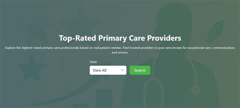 Top Rated Primary Care Providers