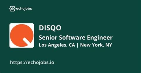 disqo is hiring senior full stack engineer los angeles ca new york ny remote hybrid glendale