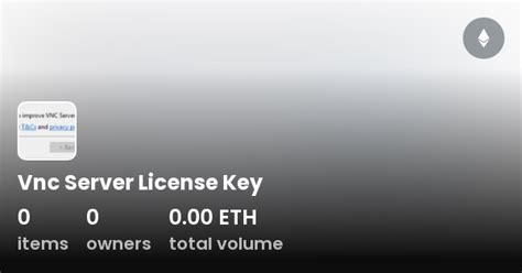Vnc Server License Key Colección Opensea