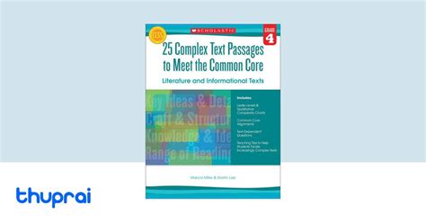 Buy 25 Complex Text Passages To Meet The Common Core Literature And
