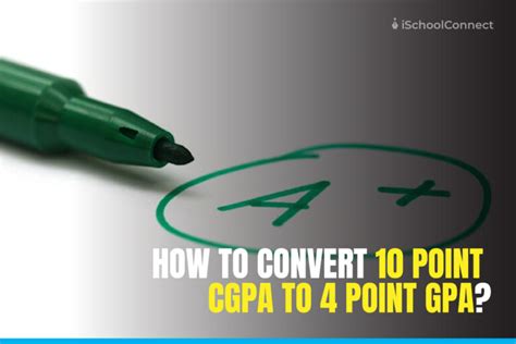 10 Point Cgpa To 4 Point Gpa Calculator