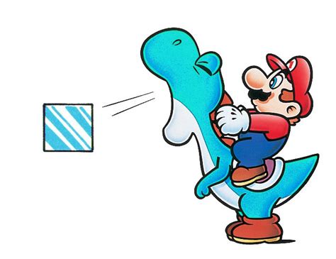 Smbx Cyan Yoshi By Koopshikinggeoshi On Deviantart