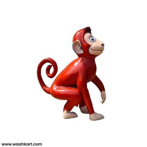 Fiberglass Monkey At Rs 10988 Fiberglass Statue In Bhilai Id