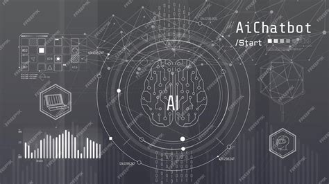 Premium Vector Technology Brain And Machine Learning Concept